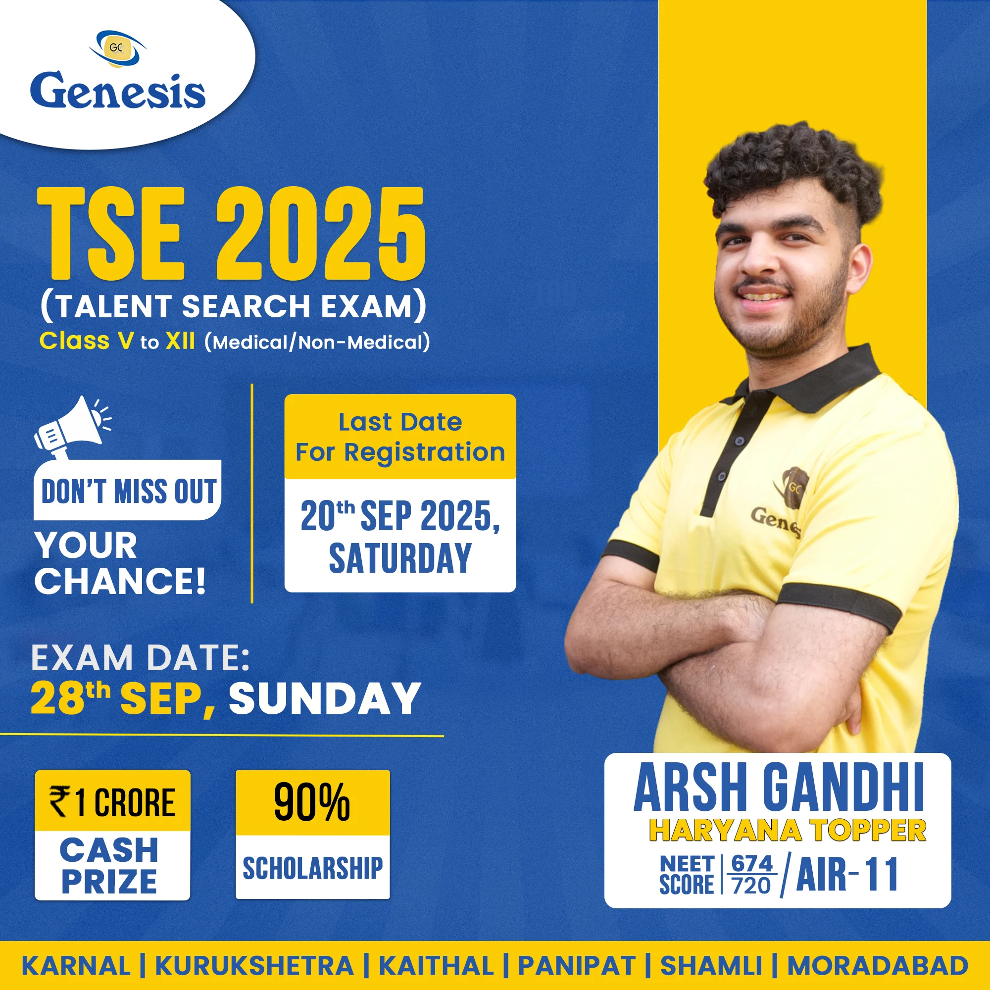 TSE 2025 | Genesis Classes